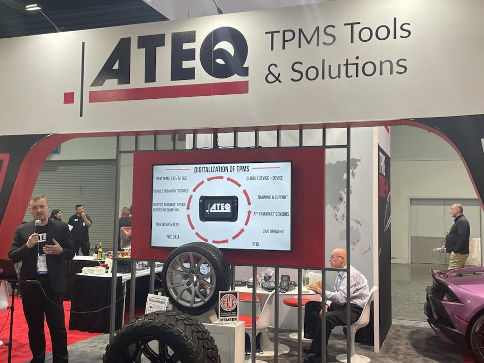 ATEQ Upgrades to Keep Up with EV’s at SEMA | Modern Tire Dealer