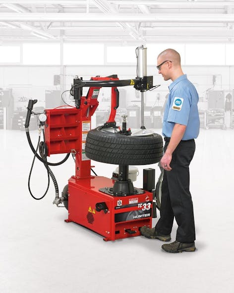 New Hunter Tire Changers Designed For Limited Spaces, Mobile | Modern ...