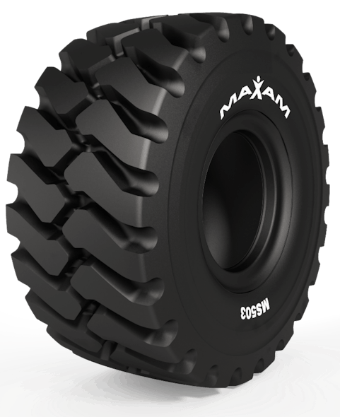 Maxam MS503 OTR Tire Has a New Size | Modern Tire Dealer