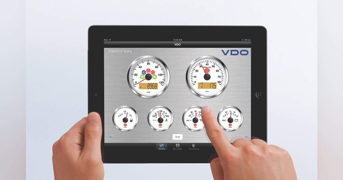 Gauges2Go App Simulates VDO Dashboard | 2013-11-13 | Modern Tire Dealer Gauges2Go App Simulates VDO Dashboard | 2013-11-13 | Modern Tire Dealer
