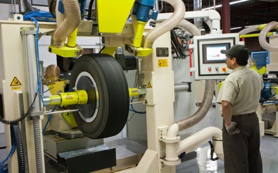 Ironhead Rubber Technologies opens retread plant | 2012-04-19 | Modern ...