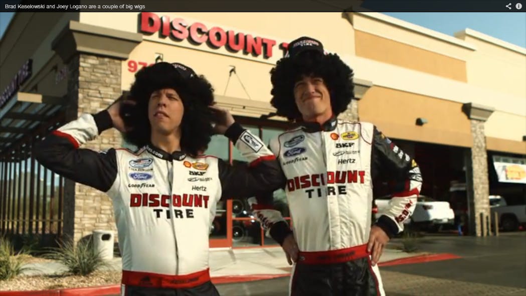 NASCAR vs. disco? Discount Tire has new ads | 2013-04-04 | Modern Tire ...