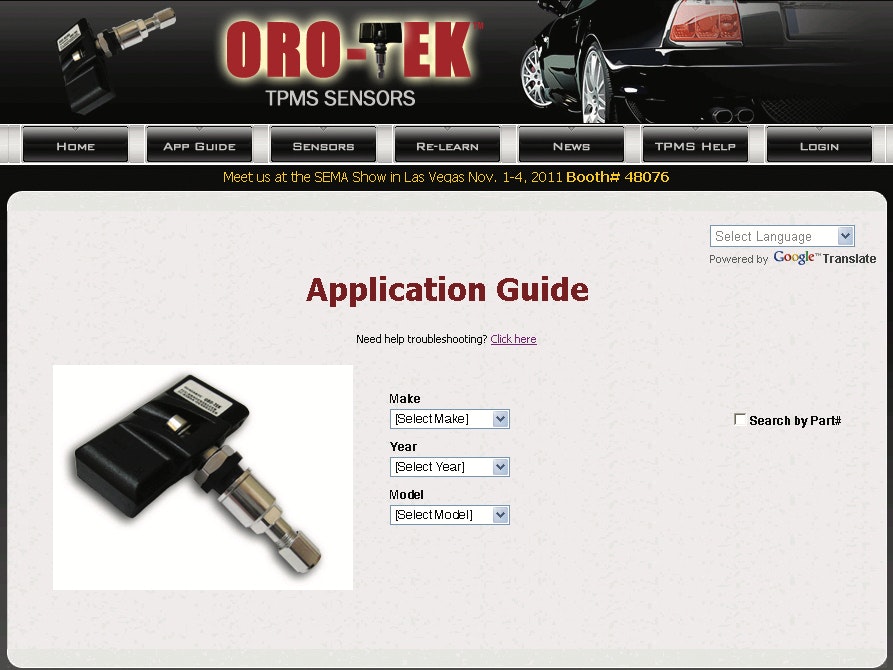 TPMS guide offered by ORO-TEK | 2011-08-03 | Modern Tire Dealer