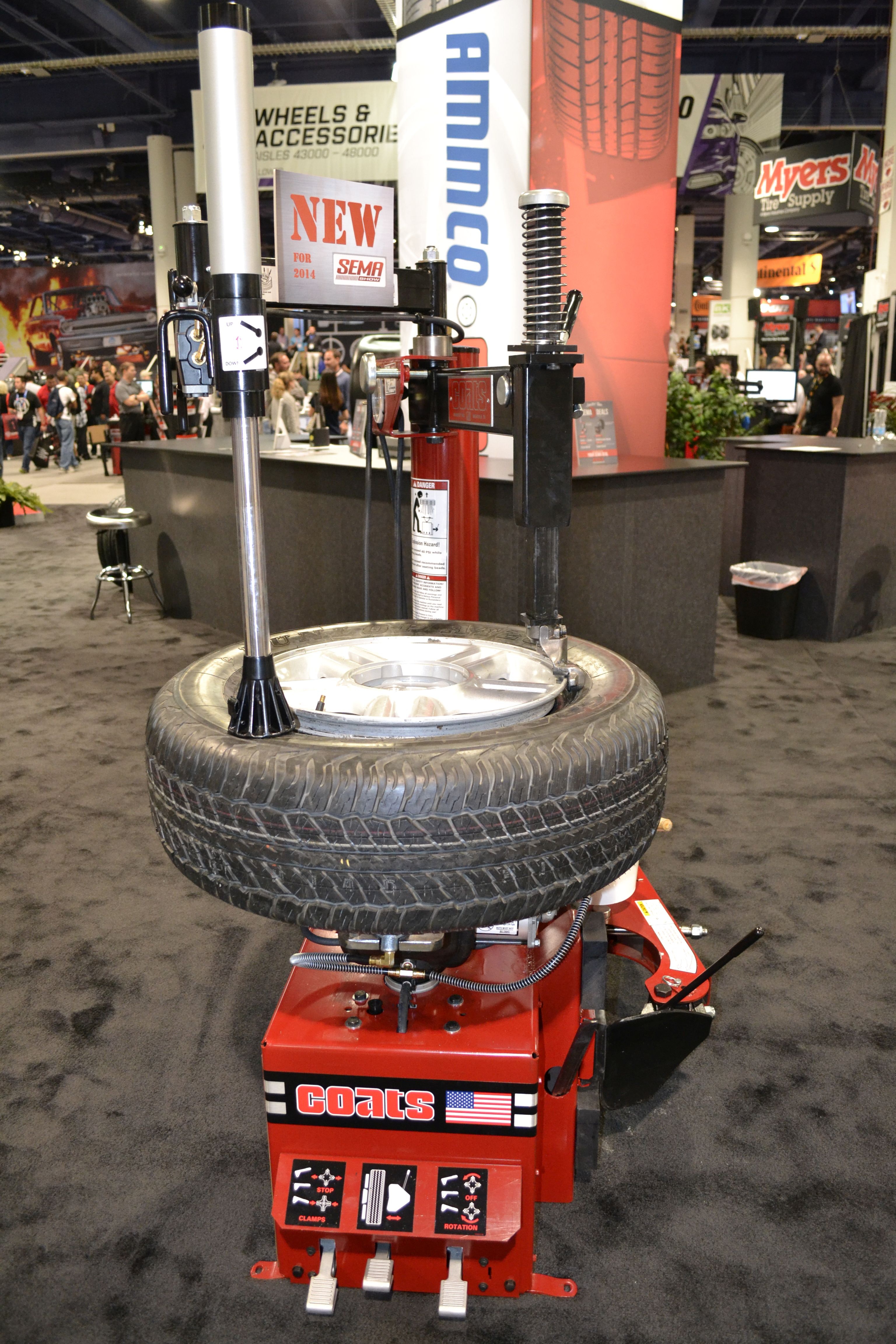 SEMA Show, Day Three: Hennessy unveils three tire changers | 2014-11-06 ...