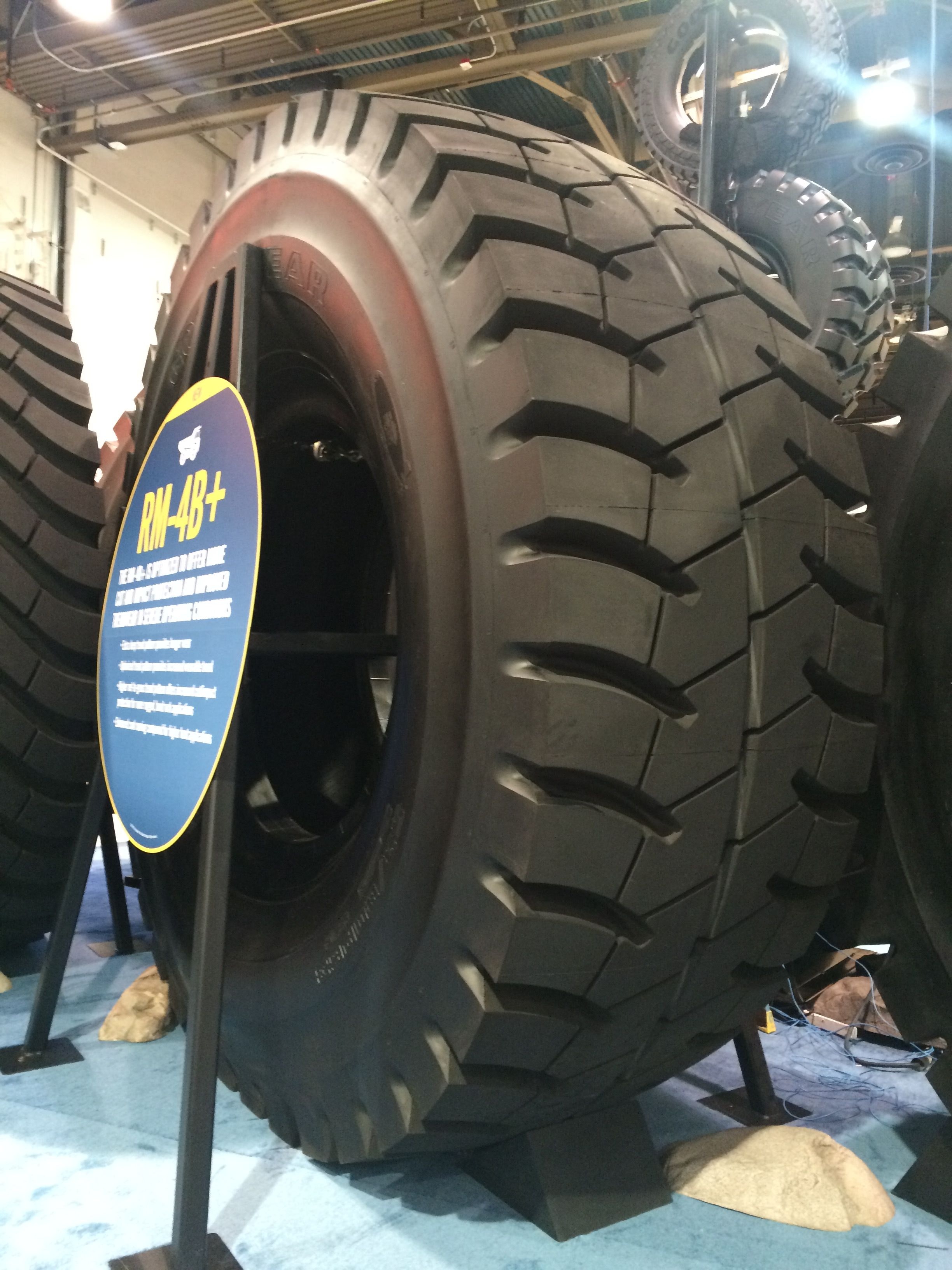 Goodyear Unveils 63-Inch OTR Tire at MINExpo | 2016-09-27 | Modern Tire ...