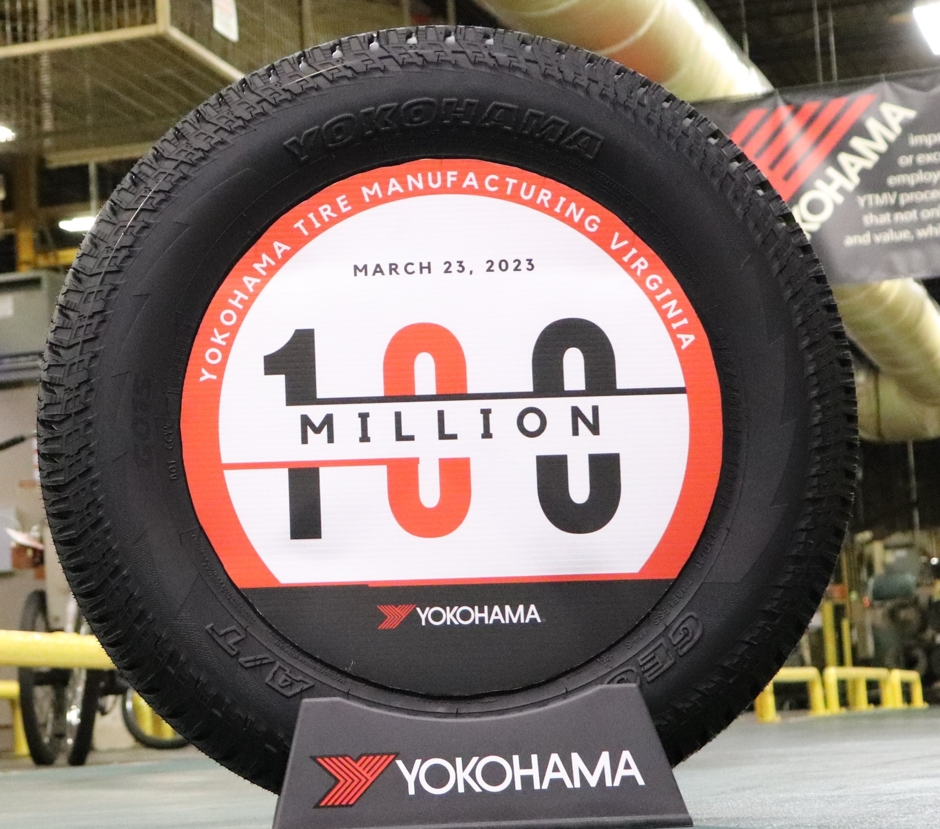 Yokohama's Virginia Plant Hits Production Milestone | Modern Tire Dealer