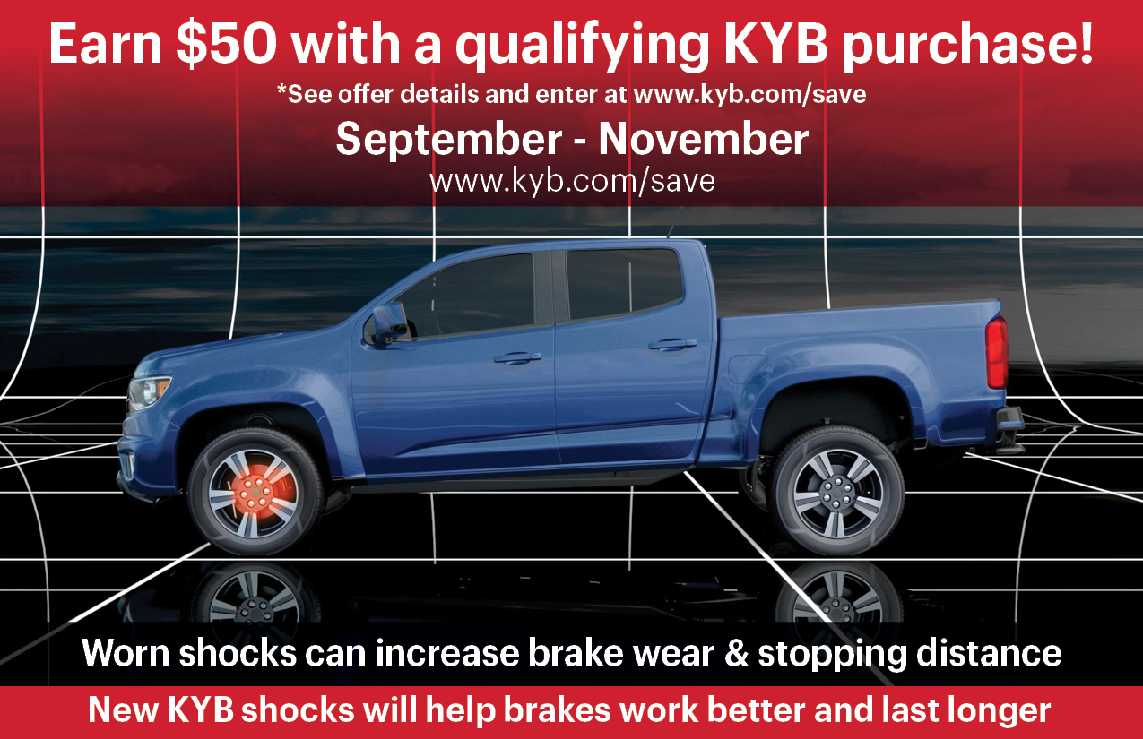 KYB Offers Fall Maintenance Promotion for Shocks and Struts | Modern ...