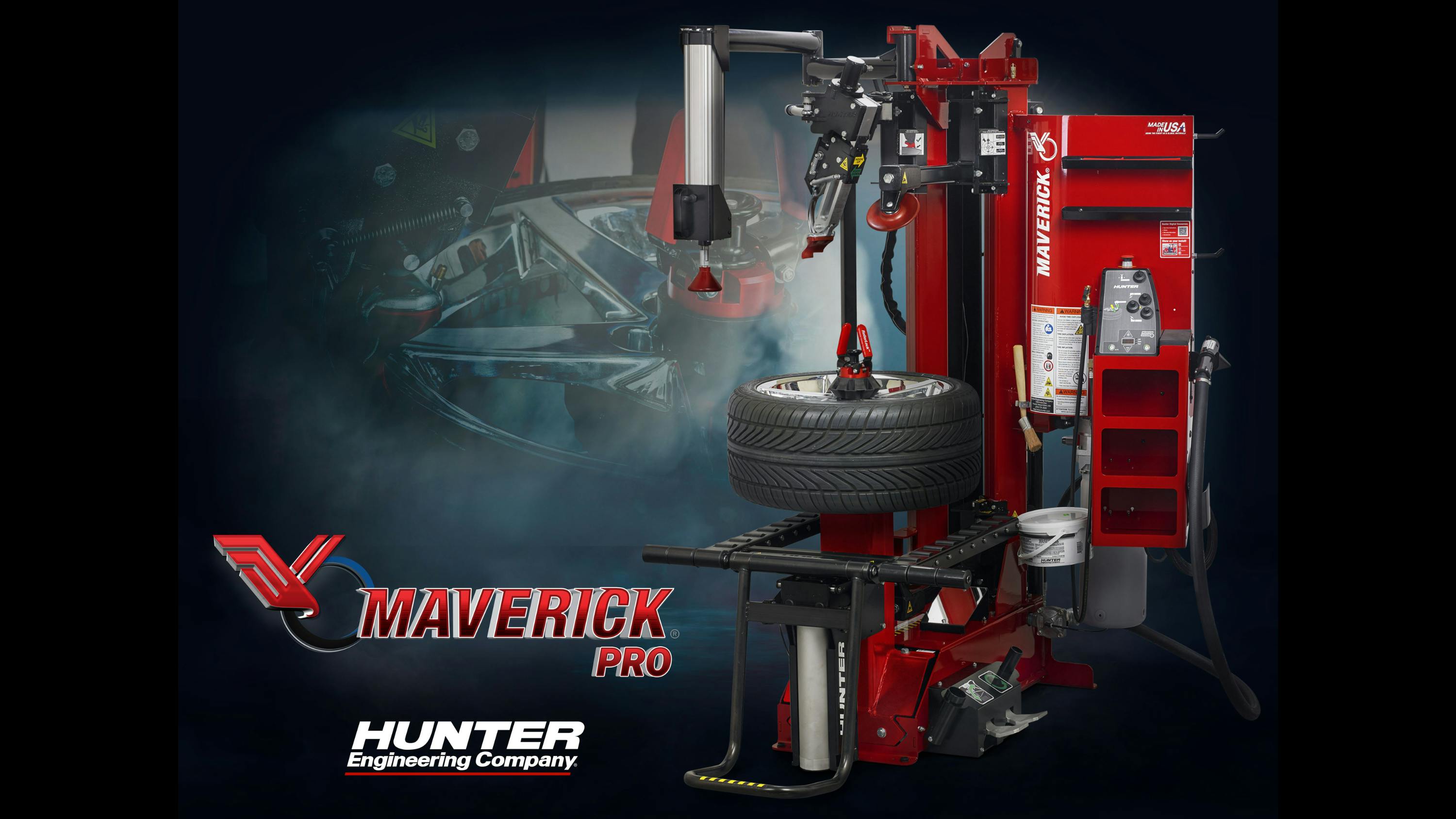 Hunter Adds Maverick Pro Tire Changer | Modern Tire Dealer